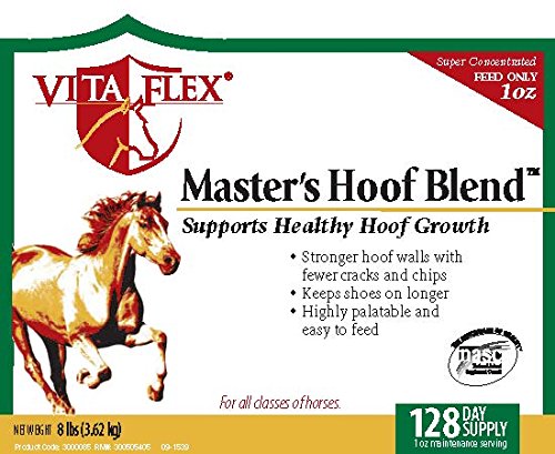 Vita Flex Master's Hoof Blend hoof health formula, 128 Day Supply, 8 lb