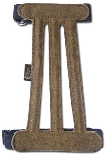 Carol Target Archery ARM Guard Suede Leather AG213B (18cm Long X 7cm Wide).