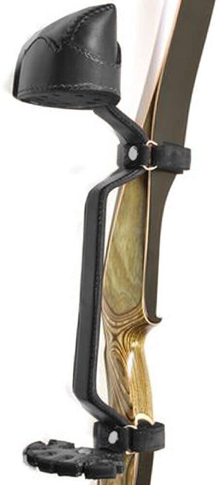 CAROL Traditional Leather Bow/Arrow Quiver AQ108 Black. 20" INCHES Long