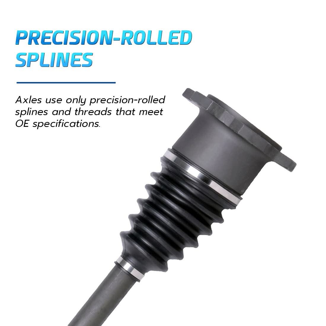 Bodeman - Pair (2) Front CV Axle Shaft Assembly for 4WD 1999 2000 2001 2002 2003 2004 2005 2006 Chevy Silverado 1500/ GMC Sierra 1500/ Tahoe/Yukon/Escalade
