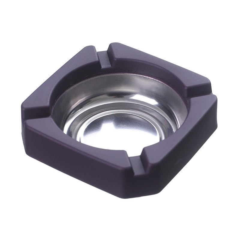 Household Stainless Steel Living Room Ashtray Is A Multifunctional And Car Ashtray Suitable For Work