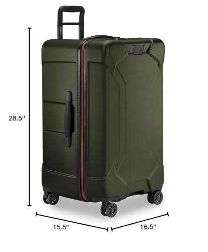 Briggs & Riley Torq Hardside Luggage, Hunter, Medium Trunk-Checked 28-Inch