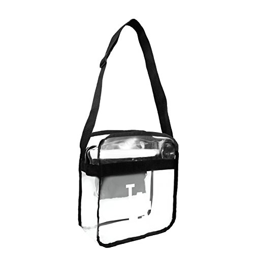 Littlearth MLB Los Angeles Dodgers Clear Carryall Crossbody Bag