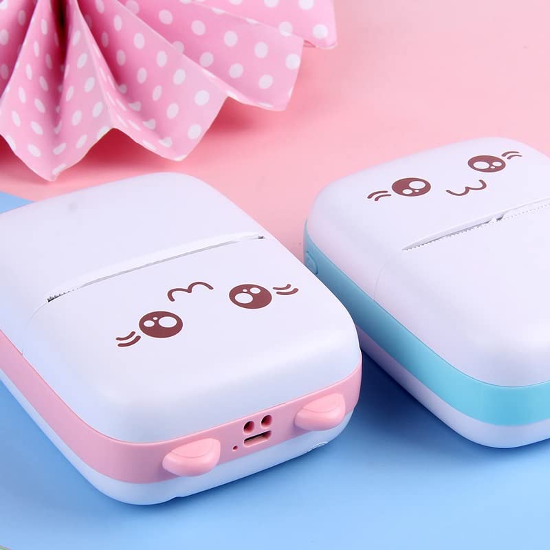 GAELOP DFHBFG Portable Thermal Printer Mini Printer 57mm Printing Printer(Black-JoJo's Bizarre Adventure1)