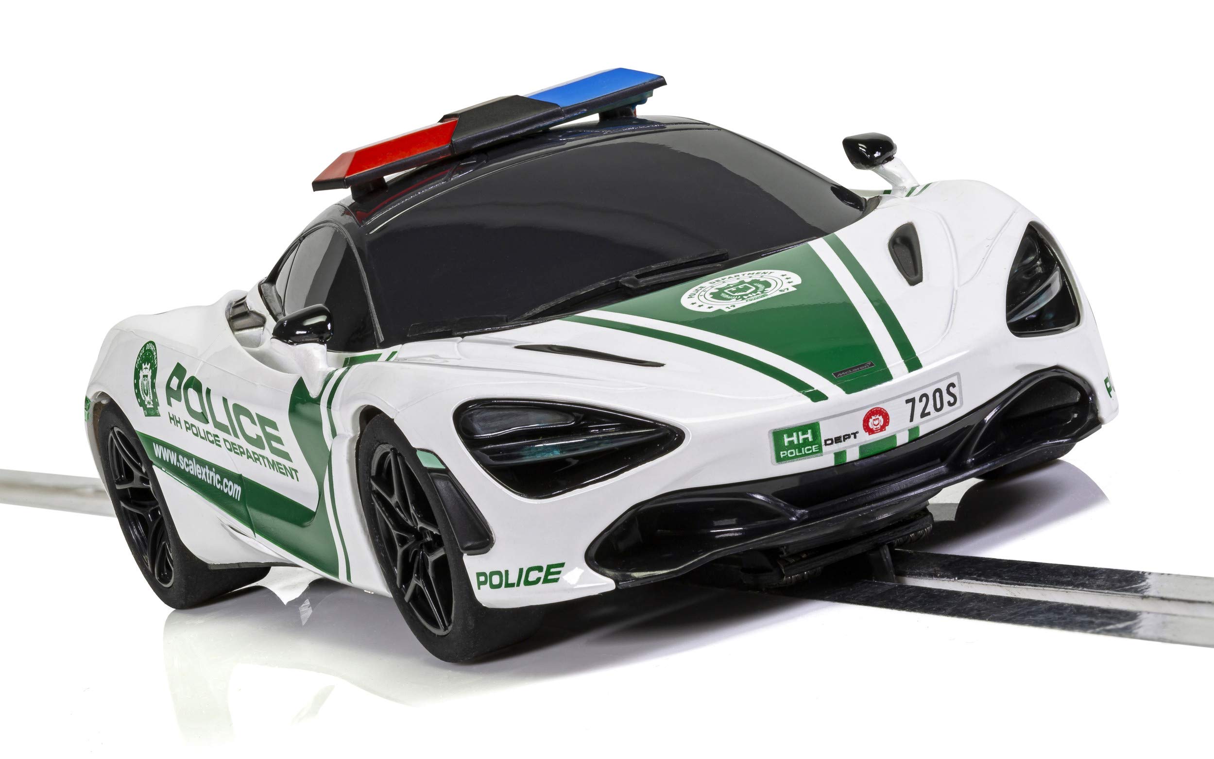 Scalextric McLaren 720S Police Car 1:32 Slot Race Car C4056