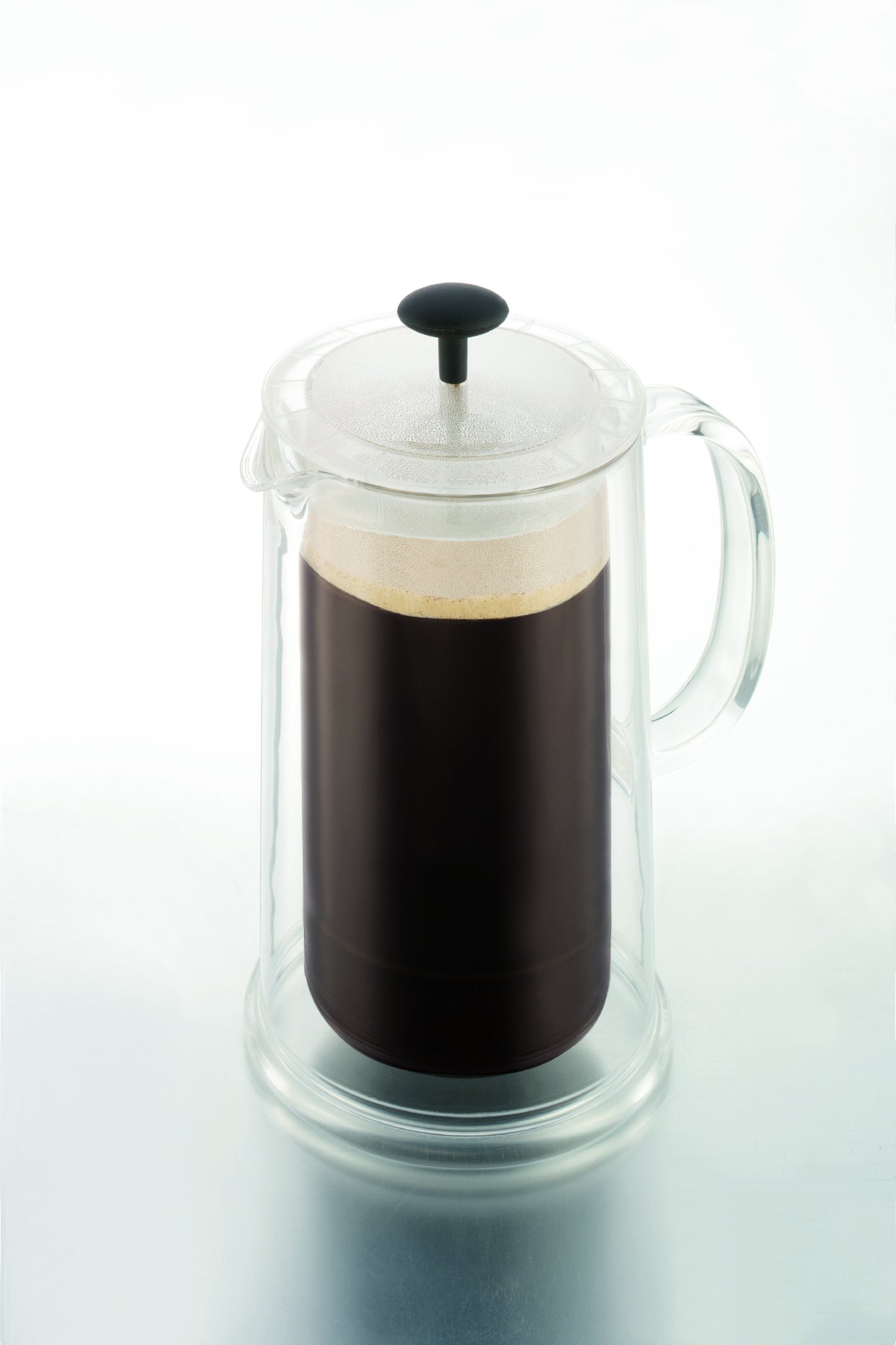 BODUM 1608-10 Thermia Double Wall Coffee and Tea Press, 12.6 x 17.9 x 23.8 cm,Transparent