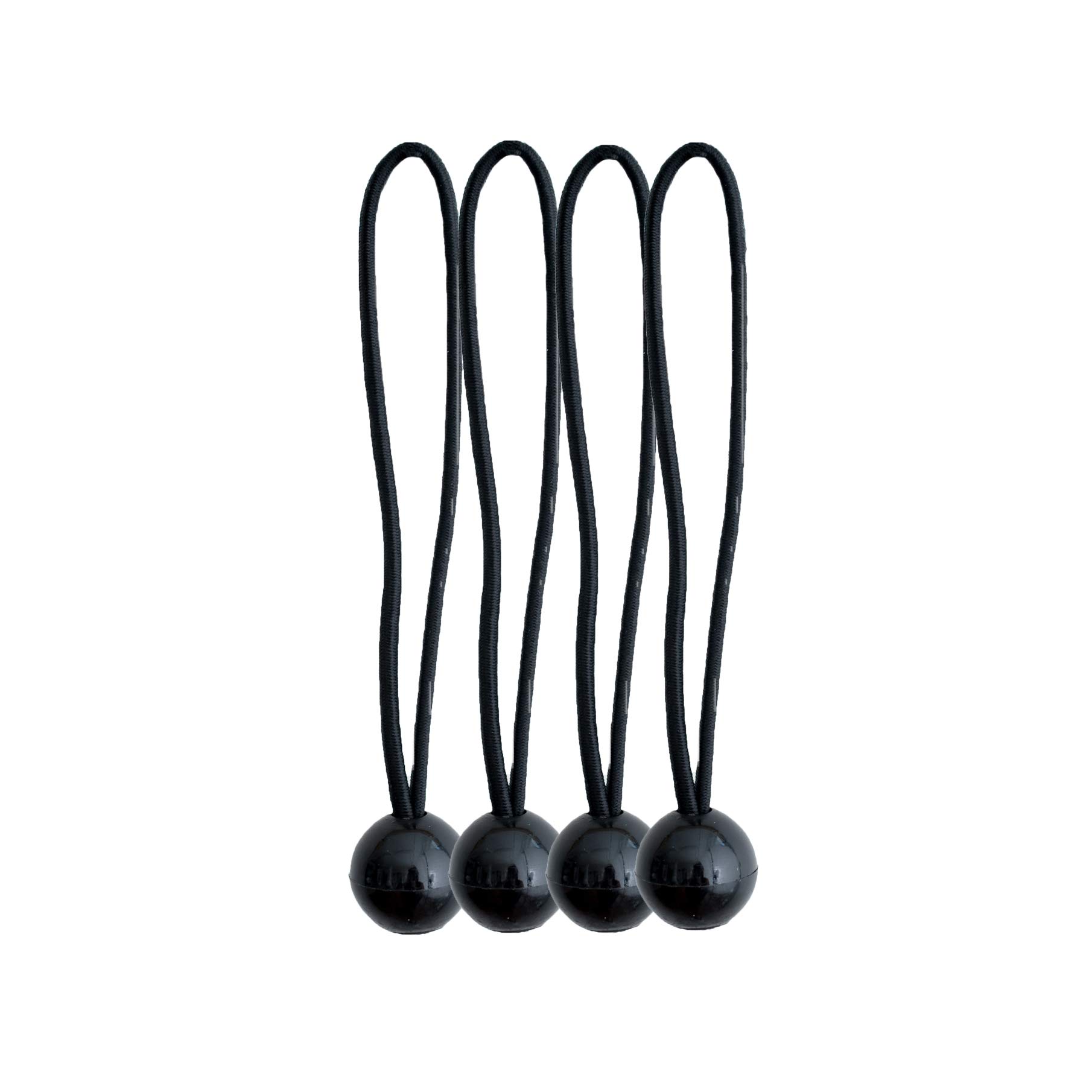 Bungee Cords with Hooks - 26pc Heavy Duty Assortment with Storage Case, Canopy Ties & Ball Bungees Bungie Cord Set