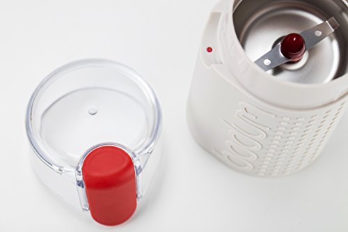 Bodum Bistro Electric Blade Coffee Grinder, Red