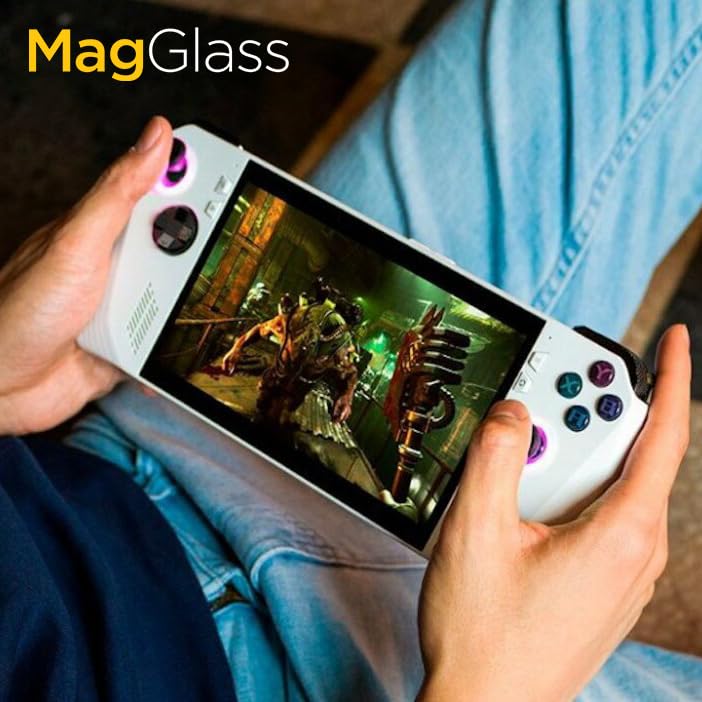 magglass Anti-Glare Matte Screen Protector for ASUS ROG Ally - Fingerprint Resistant Tempered Glass Display Guard (7" inch)