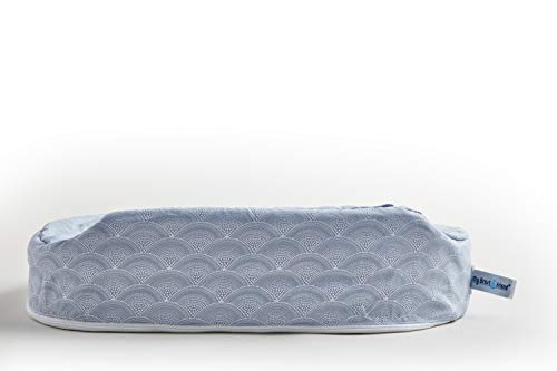 My Brest Friend Original Nursing Pillow | Ergonomic Breastfeeding Pillows | Supports Both Mom & Baby | Breastfeeding Essentials | Handy Side Pocket, Double Straps & Removable Cover, Horizon