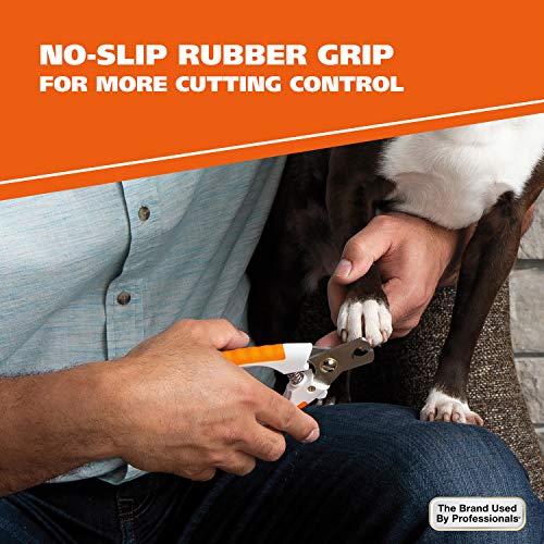 WAHL Pet Nail Clipper for Cutting Dog, Cat, & Animal Claws with Razor Sharp Stainless Steel Blades & Protective Safety Guard Locks for Safe Claw Care β Model 858448