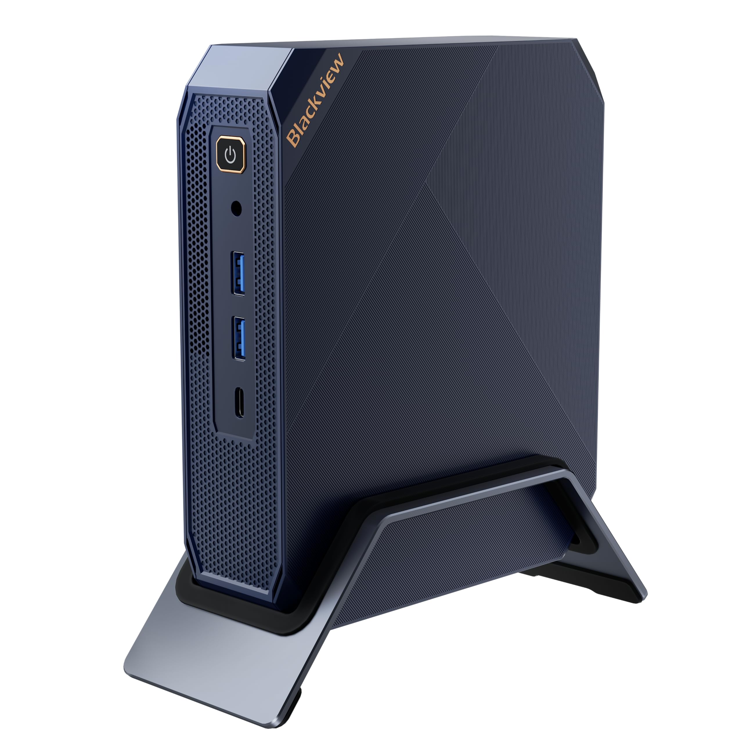 Blackview Mini Gaming PC, MP200 Intel i5-11400H(4.50GHz) Mini PC, 16GB DDR4 512GB SSD, 6 Cores 12 Threads, Mini Desktop Computer 4K-Triple-Screen, Gigabit Ethernet, WiFi6 BT5.2 USB3.0×4