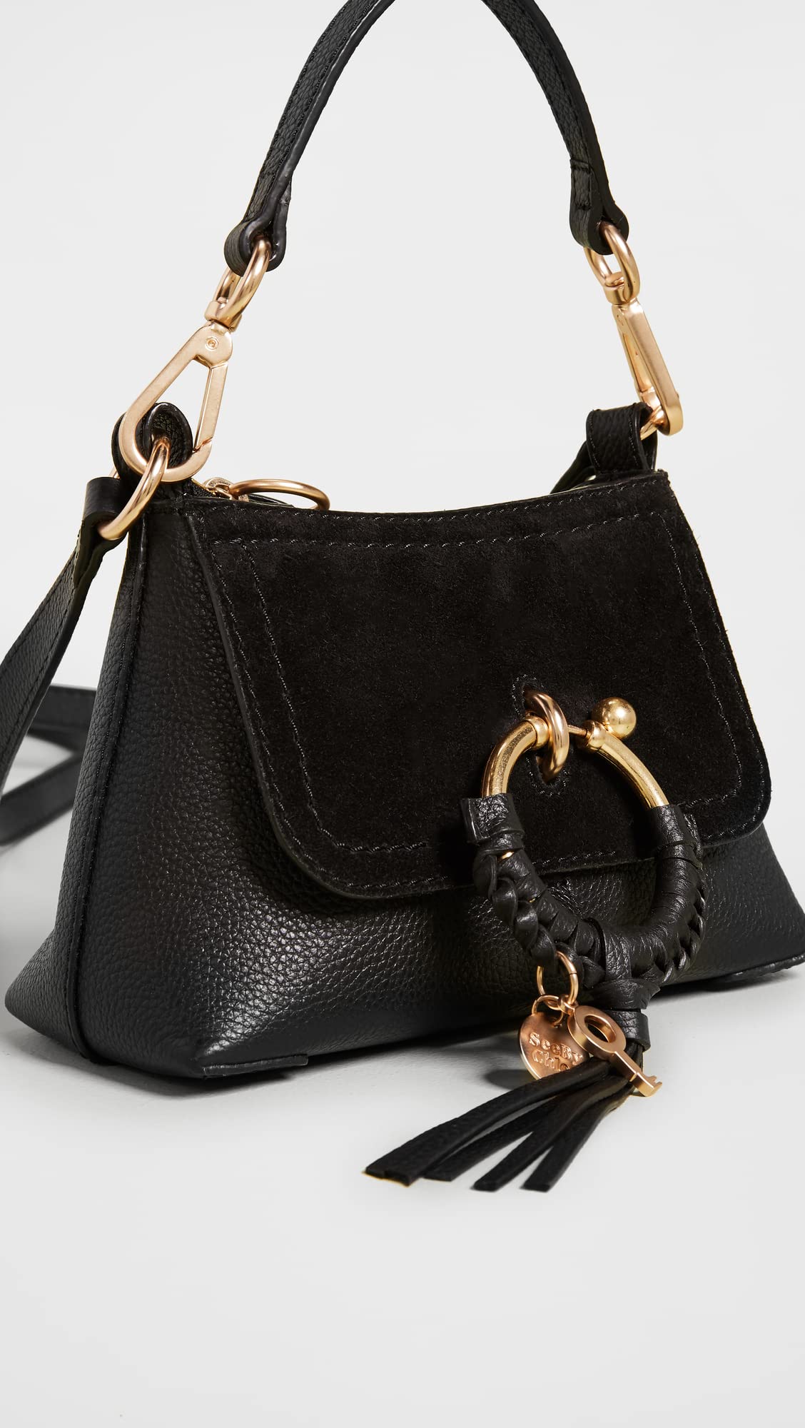 See by Chloe Women's Joan Mini Hobo, Carmello, Tan, Brown, One Size