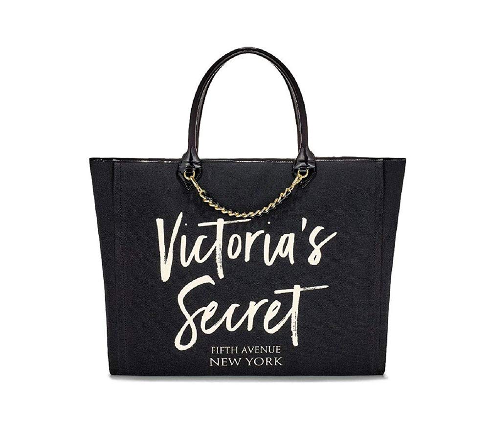 Victoria's Secret Angel City Tote Bag Black