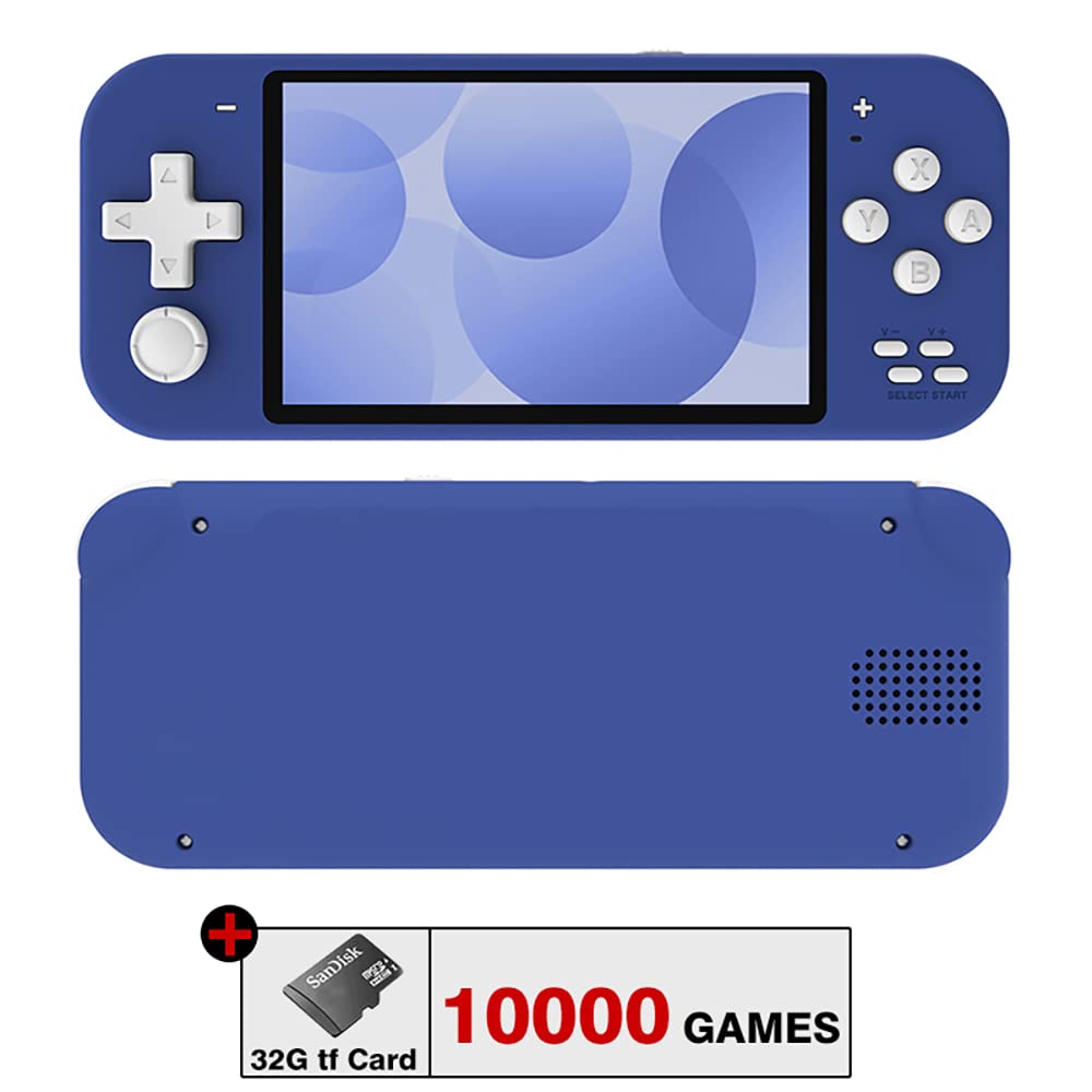 DATA FROG X20 Mini Retro Handheld Console 4.3 inch Portable Video Game for MAME/CPS/GBA/NES/GB/SEGA/NEOGEO/GBC/SNES Emulators