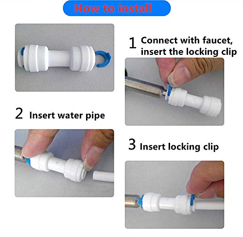Drinking Water Filter Faucet Stainless Steel Brushed Nickel Kitchen Bar Sink,Lead-Free Modern Water Filter Faucet