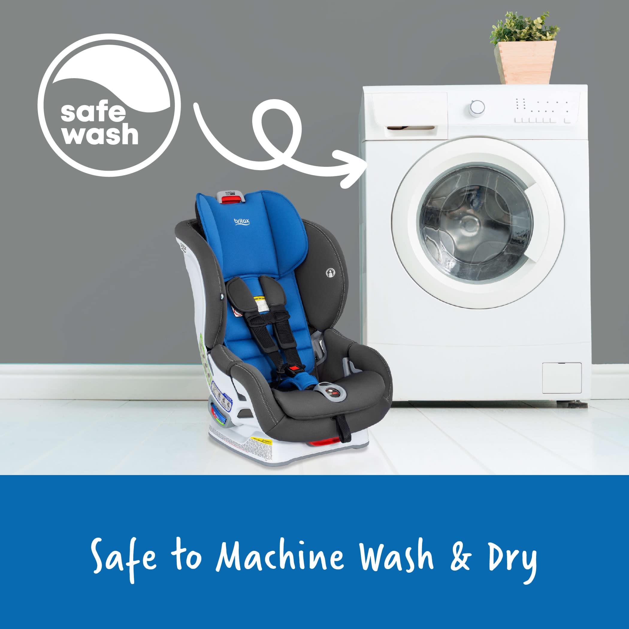 Britax Marathon ClickTight Convertible Car Seat, Bubbles [Amazon Exclusive]