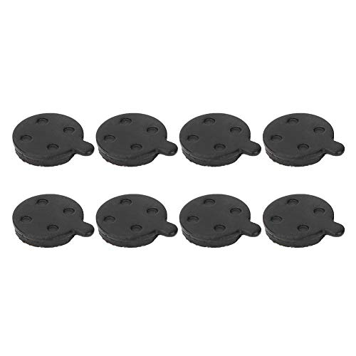 Brake Pads, Semi Metal Bike Brake Pads 4 Pairs Brake Disc Rotor Pad for 10inch Electric Scooter