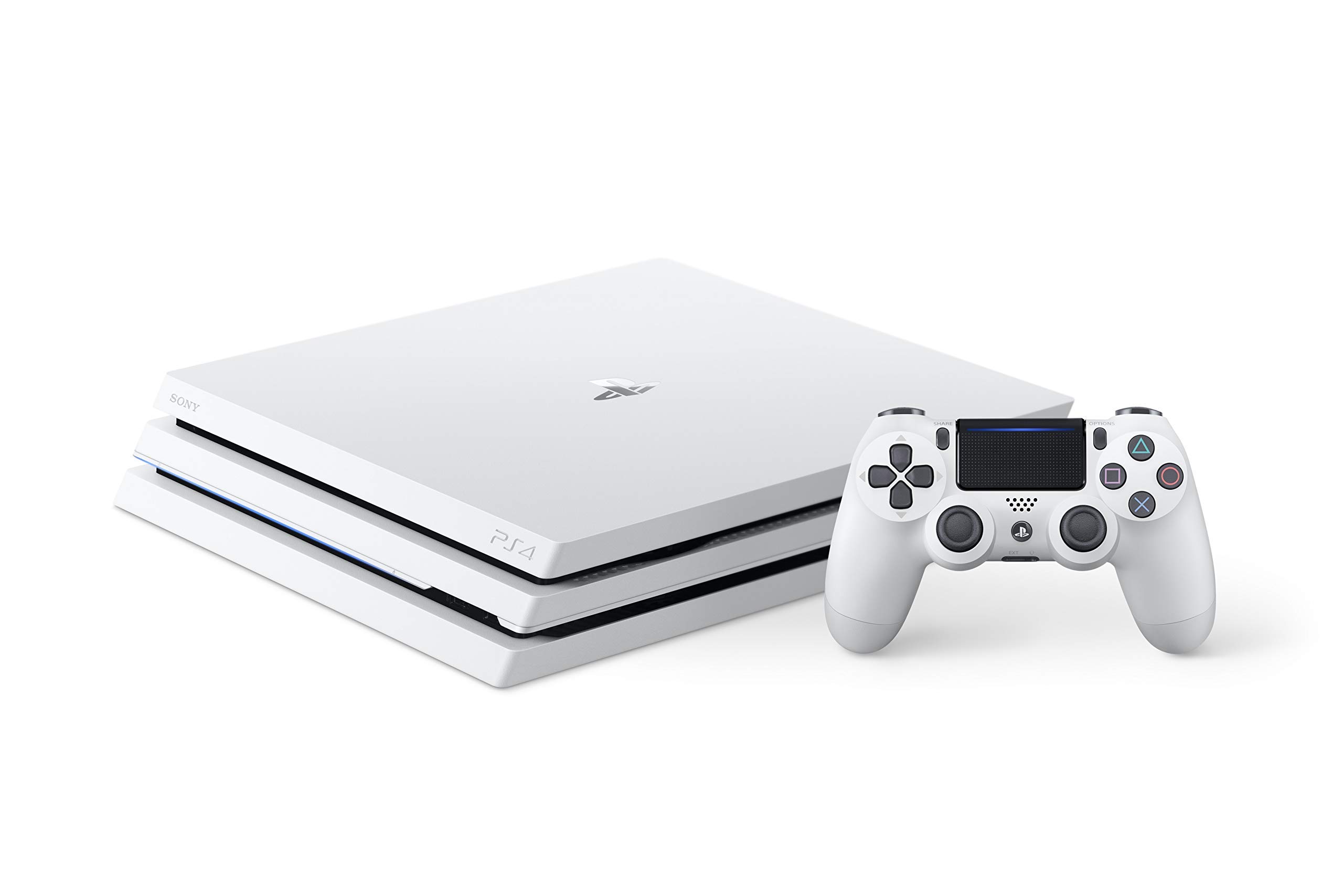 Sony PlayStation 4 Pro 1TB White (PS4) (Renewed)