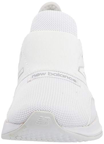 New Balance Fresh Foam Roav V1 Bungee Running Shoe, Nb White/Light Aluminum, 3 US Unisex Little Kid