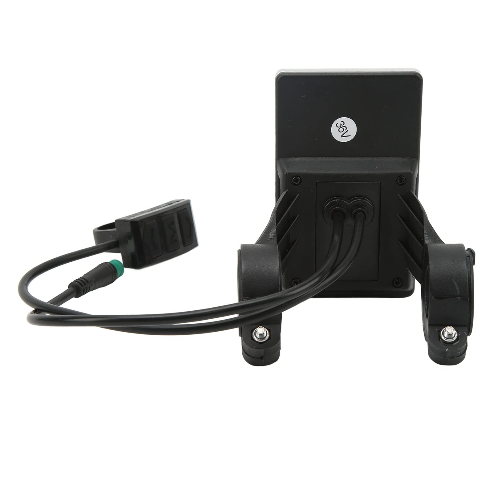DAUERHAFT M5 LCD Panel Screen, Electric Bike LCD Meter Easy to Install Waterproof 5 Pin for 22.2mm Electric Bikes