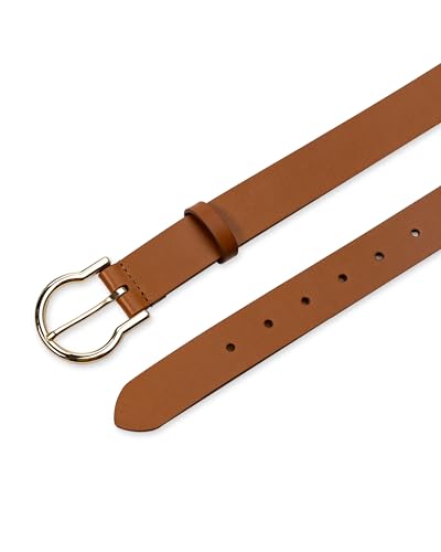 Cole Haan Women's Casual Fashion Belt, Tan, Medium