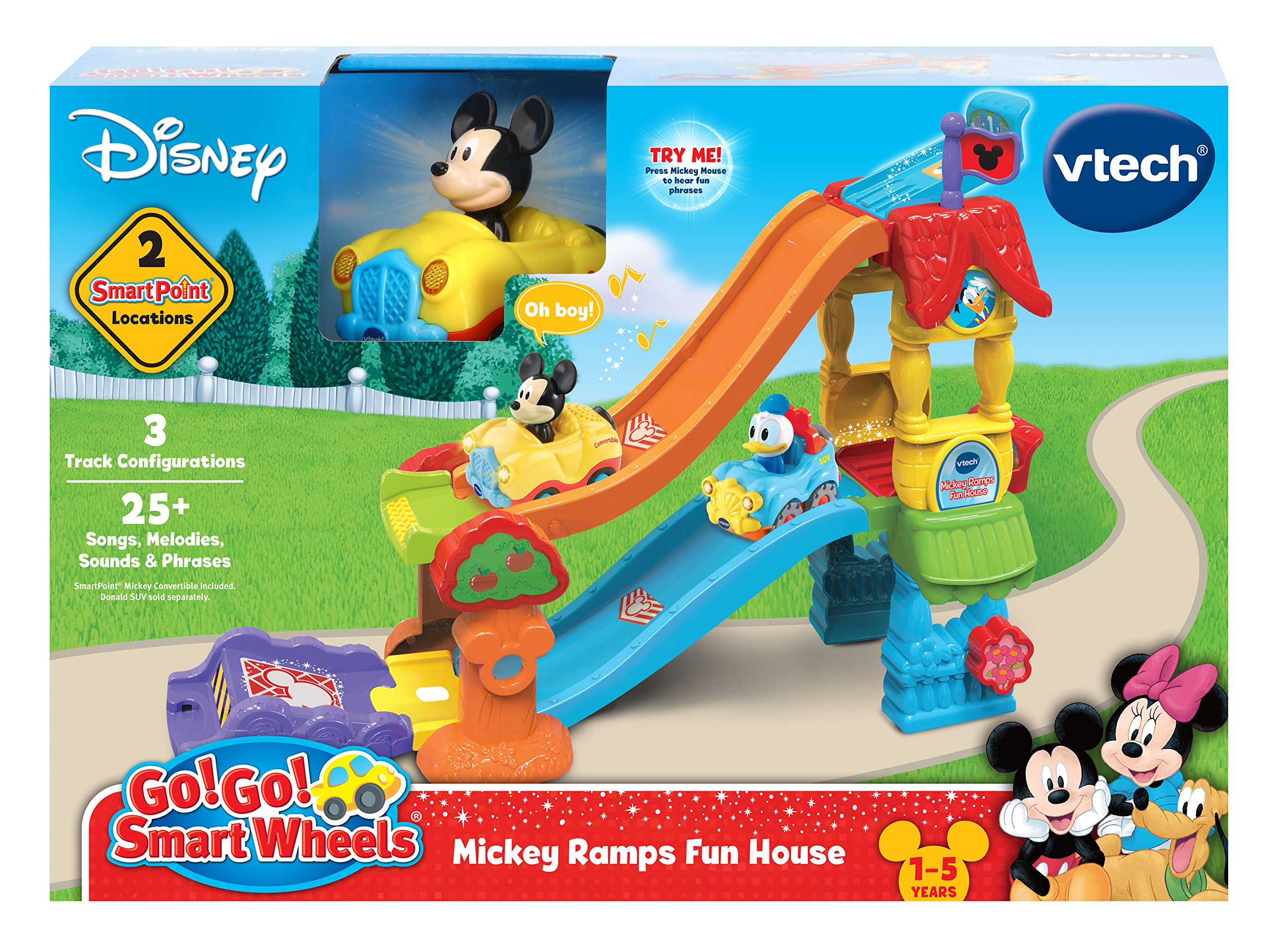 VTech Go! Go! Smart Wheels - Disney Mickey Mouse Ramps Fun House