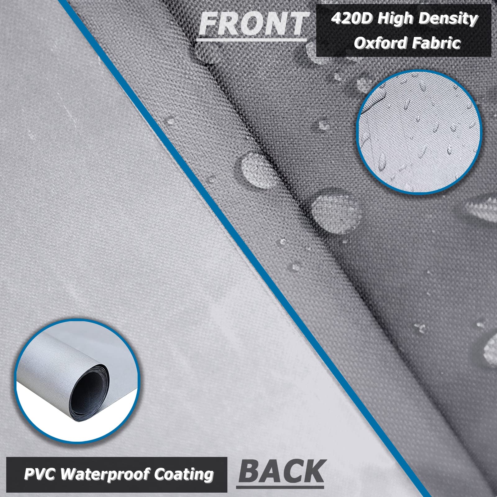 STARTWO Ac Cover for Outside Unit-Heavy Duty Waterproof Durable Air Conditioner Covers for Winter-Windproof Outdoor Carrier Central Air Covers for Outside Units,34Lx34Wx30H Inches