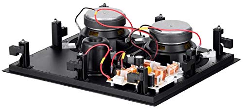 Monolith THX-LCR - THX Ultra Certified 3-Way LCR in-Wall Speaker, 1in Silk Dome Tweeter, for Home Theater, Easy Install, Black