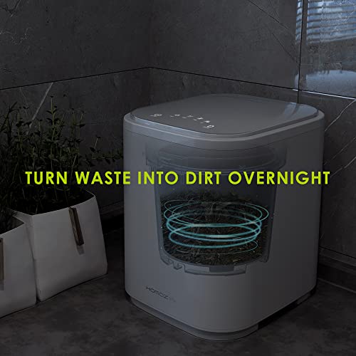 Homaz life Electric Kitchen Composter, Smart Waste Compost Machine, Indoor Countertop Food Cycler, 4.5 Liters