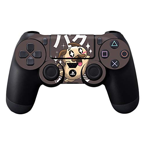 MightySkins Skin Compatible with Sony PS4 Controller - Pug Kawaii | Protective, Durable, and Unique Vinyl Decal wrap cover | Easy to Apply, Remove, and Change Styles | Made in The USA
