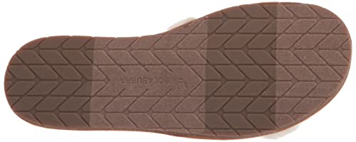 Koolaburra by UGG Women's Milo Peep Slipper, Natural, 8