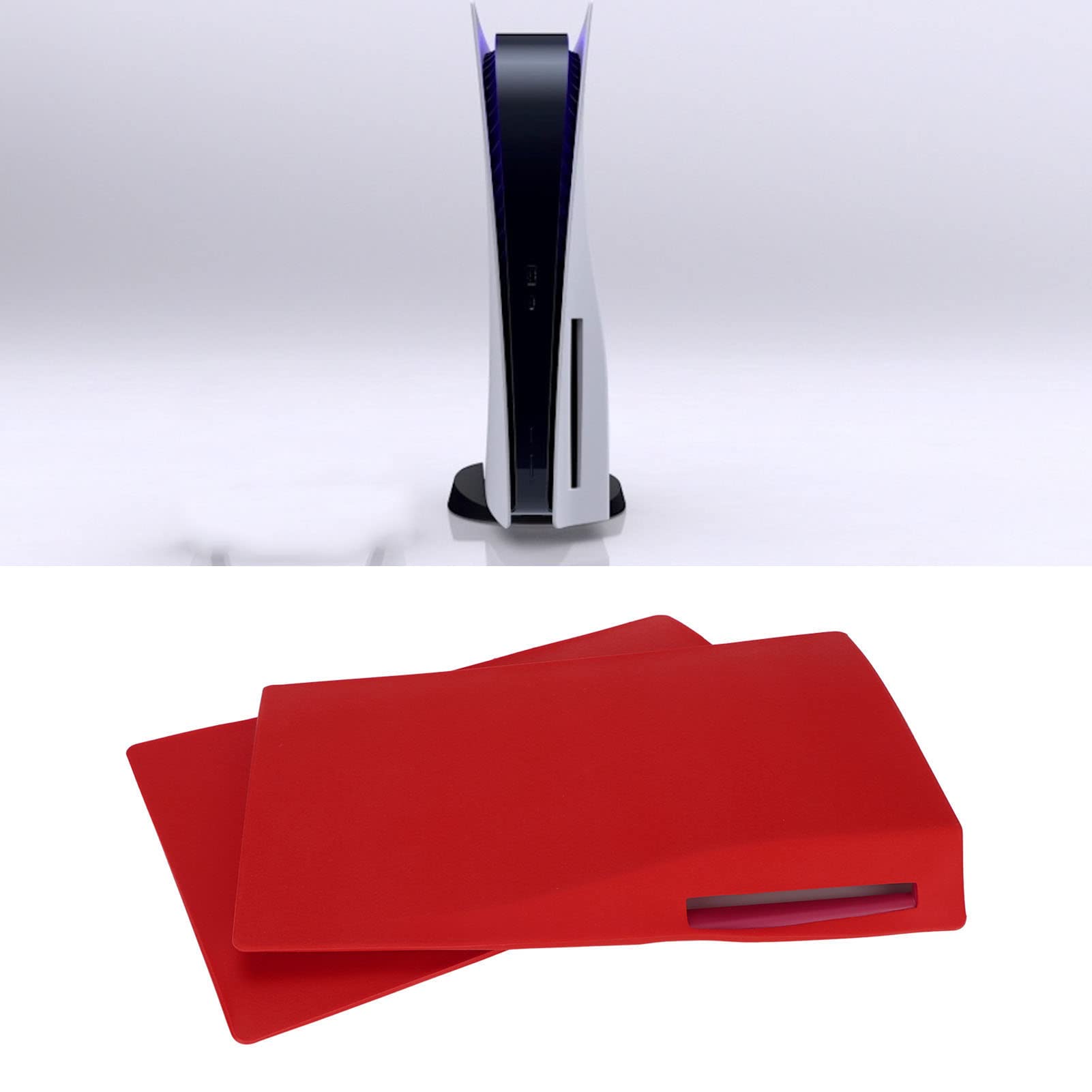 Console SiliconeSkinCover, Waterproof Dustproof 2pcs Controller Skin Protective Case for Disk Edition