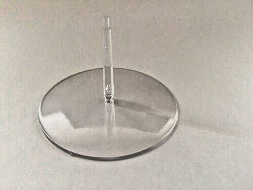 Lot of 10 60mm Large Flying Bases + Stems Flyer Flight Used for Warhammer 40k & AoS Games