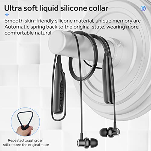 KOOLR Neckband Running Sports Headphones, Wireless Bluetooth Headset, HiFi Stereo Gamers Headphone, In Ear Earbuds, Earphone Bluetooth 5.3, 100 Hours Extra Long Playback with Microphone(Green), Y10