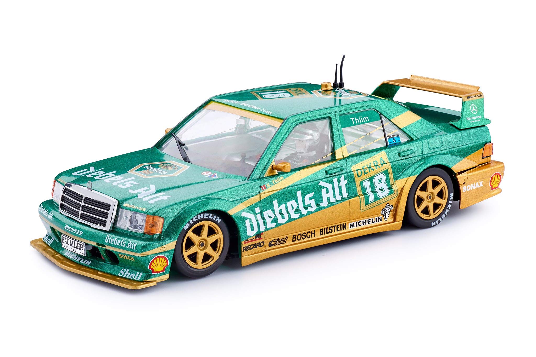 Slot.it Mercedes 190e 'Diebels Alt' 1st Zolder 1992 1:32 Performance Slot Race Car SICA44A