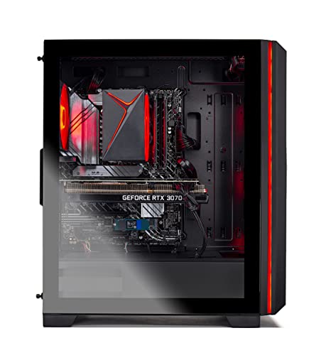 Skytech Chronos Gaming PC Desktop โ INTEL Core i7 12700K 3.6 GHz, RTX 3080, 1TB NVME SSD, 32G DDR5, 750W GOLD PSU, AC Wi-Fi, Windows 10 Home 64-bit