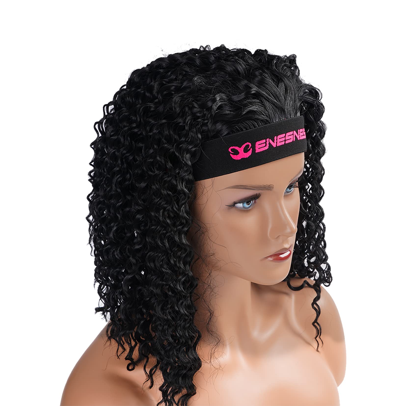 Elastic Bands for Lace Front Wigs and Baby Hair - Headband Wrap to Lay Edges, Wig Accessories (Black+Pink-02)