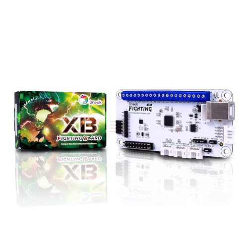 Brook XB Fighting Board - Pre-installed header version, Arcade Stick PCB For XB 360, Original Consoles, and PC