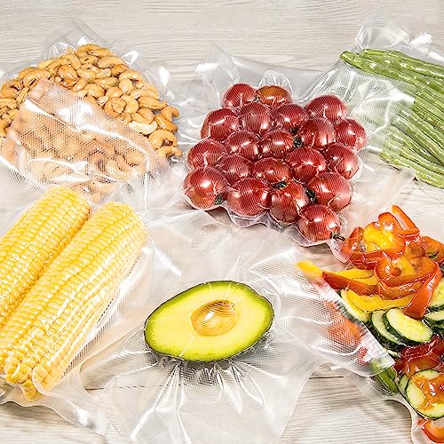GERYON Vacuum Sealer Machine Silver and 120 Counts Vacuum Sealer Bags