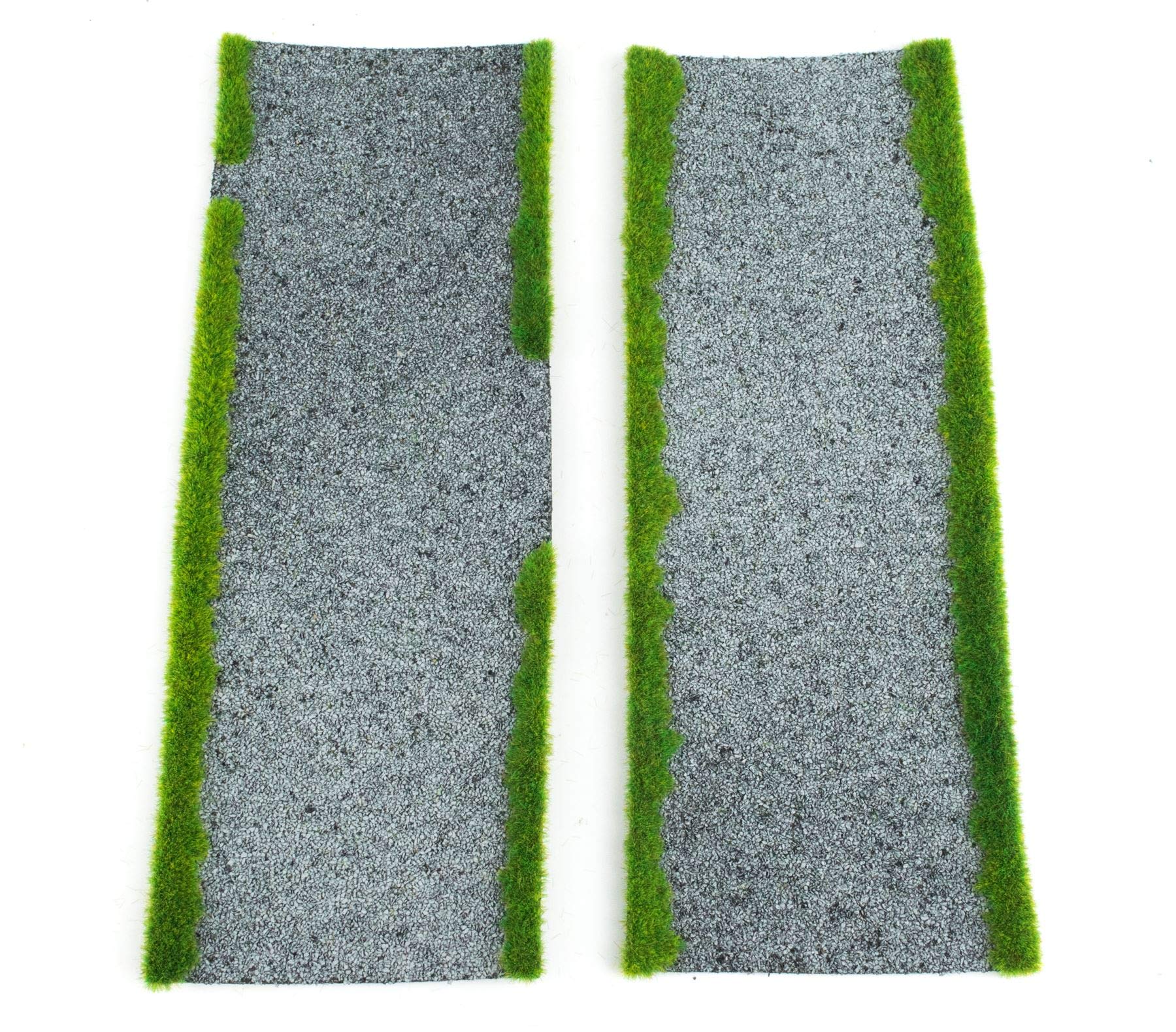 War World Gaming Road Straight Sections Set of 4 β 28mm Wargaming Scenery Terrain Model Diorama