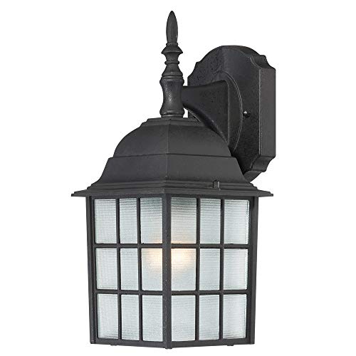 Nuvo 60/3482 One Light Outdoor Wall Mount, Black