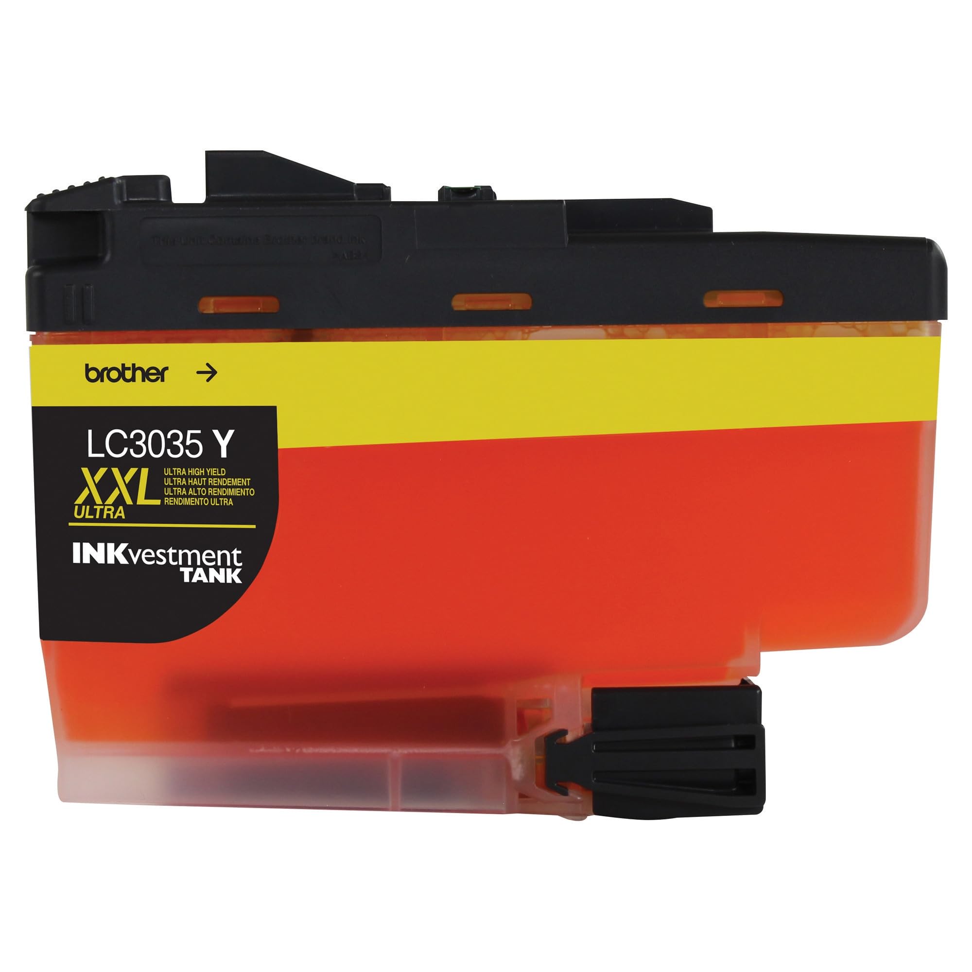 Brother Genuine LC3035Y, Single Pack Ultra High-Yield Yellow INKvestment Tank Ink Cartridge, Page Yield Up to 5,000 Pages, LC3035, Amazon Dash Replenishment Cartridge