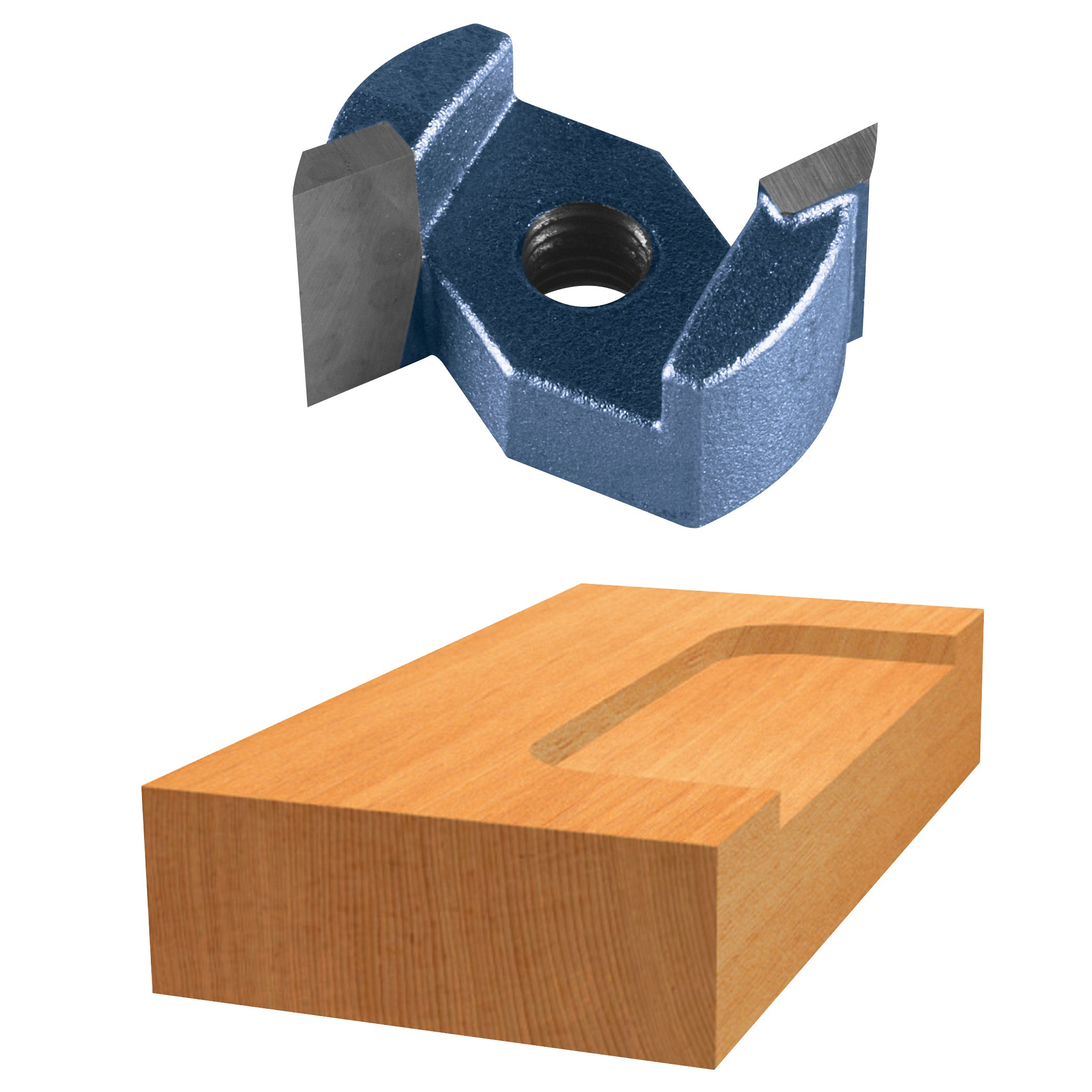 BOSCH 85634M 3/4 In. x 1/2 In. Carbide Tipped Lock Mortising Bit