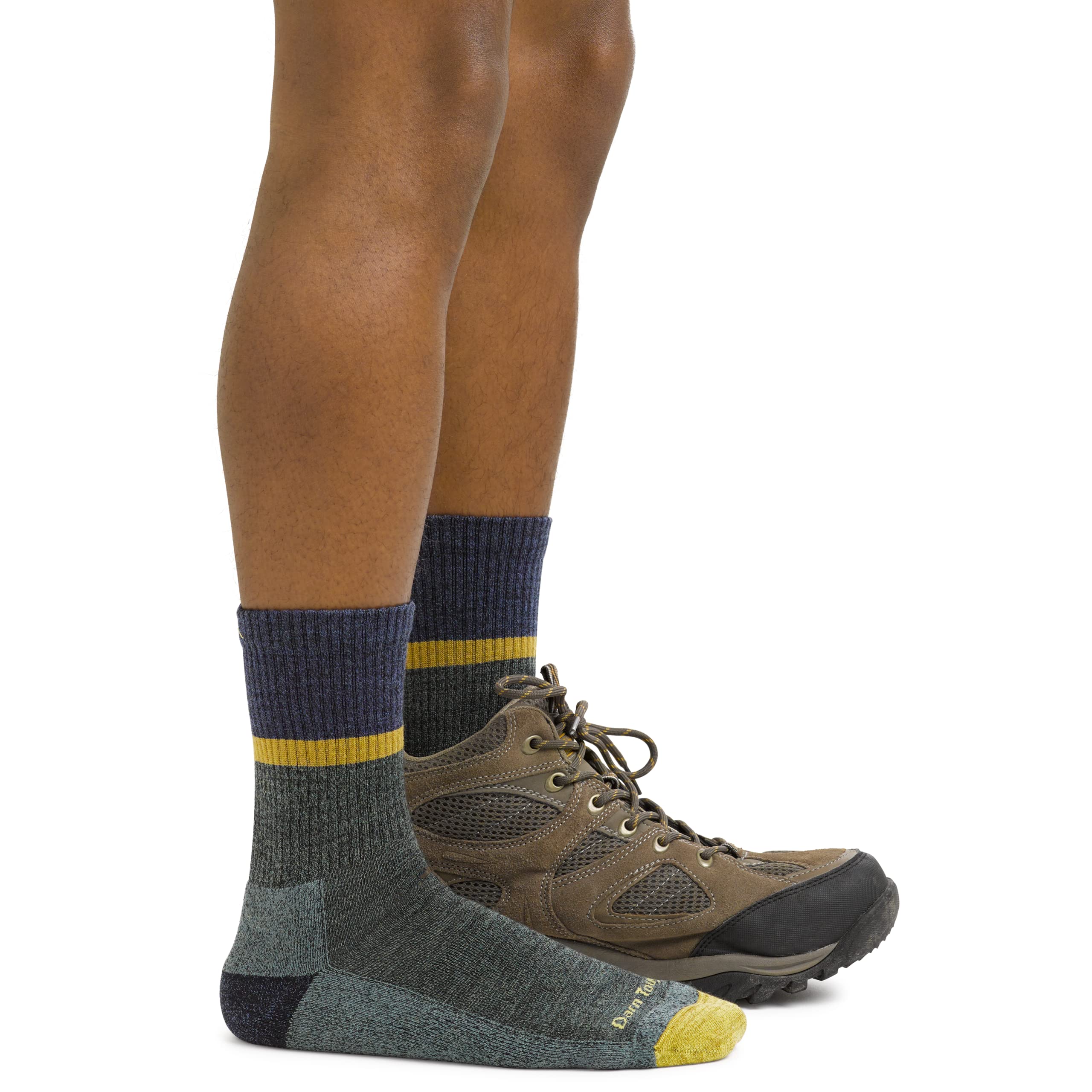 Darn Tough Ranger Micro Crew Midweight Sock with Cushion - Men's Moss X-Large