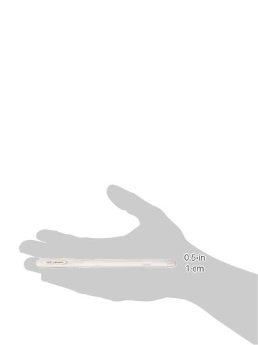 Uni-ball Signo Angelic UM-120AC Gel Ink Pen 0.7 mm, White Ink, 5 pens per Pack(Japan import) [Komainu-Dou Original Package]