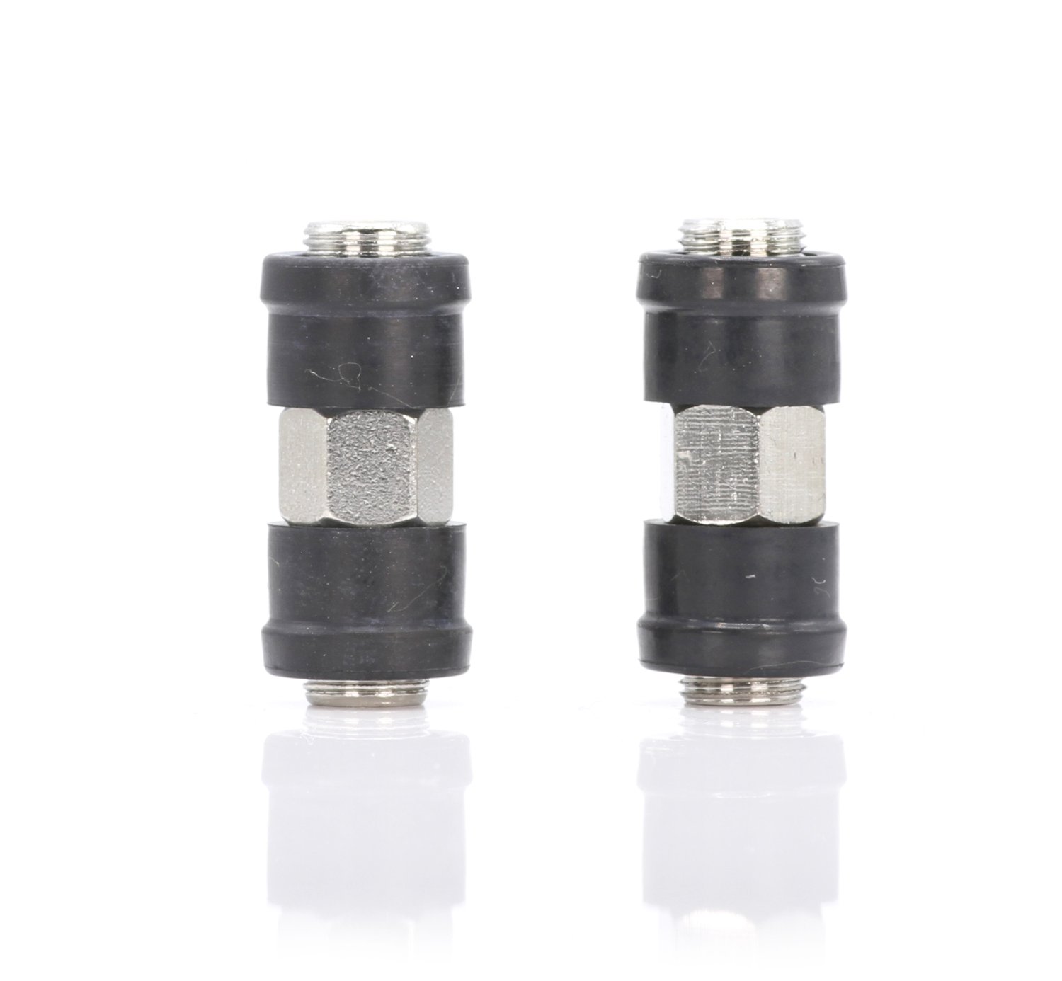 Weather Sealed Cable Extension Coupler - 4 Pack - Cable Extension Adapter (Barrel Splice - Coupler) - Connects Two Coaxial Video Cables (Female to Female Connector) 3GHz Rated