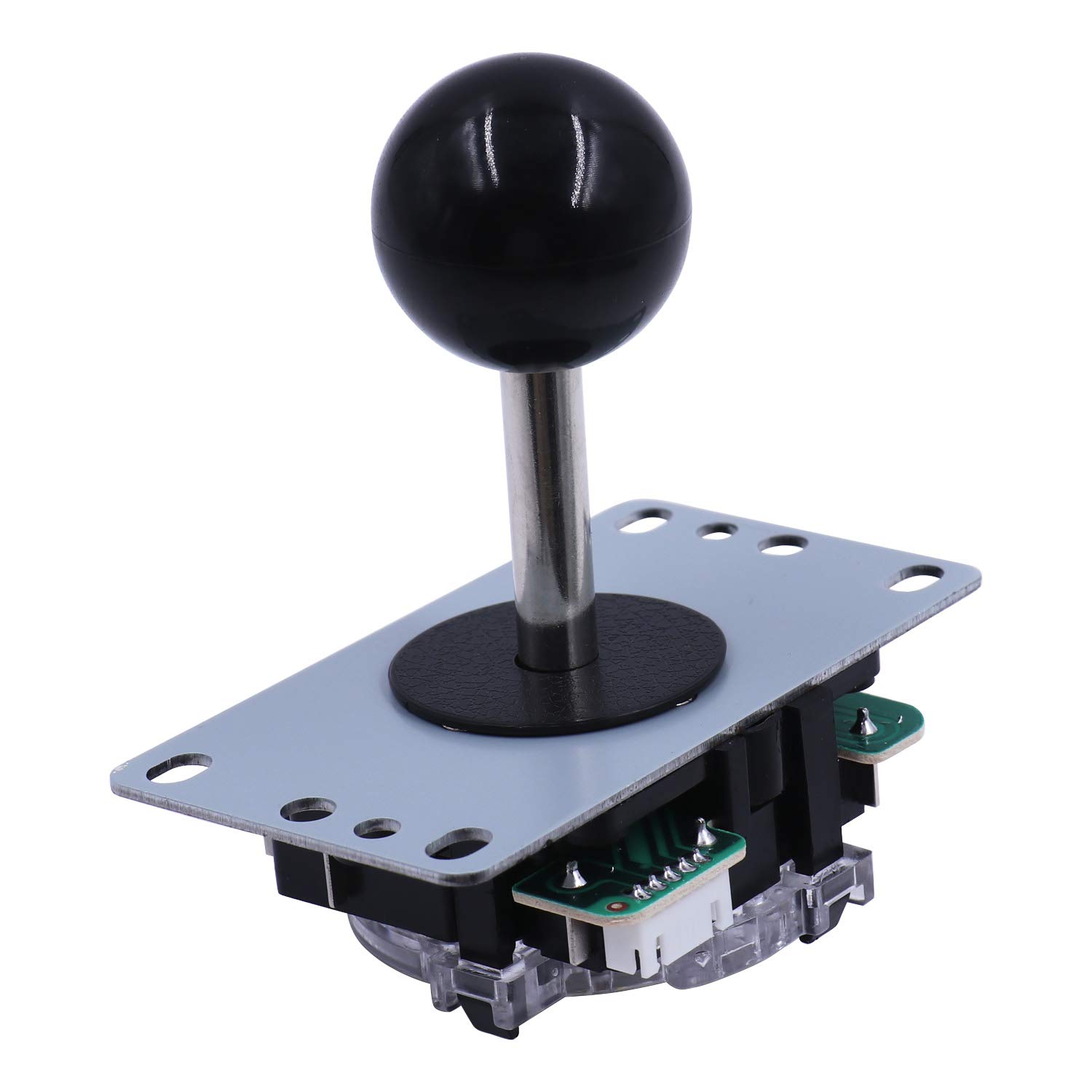 SJJX DIY Arcade Game Button and Joystick Controller Kit for Rapsberry Pi and Windows,5 Pin Joystick and 10 Push Buttons 822a08 mix white