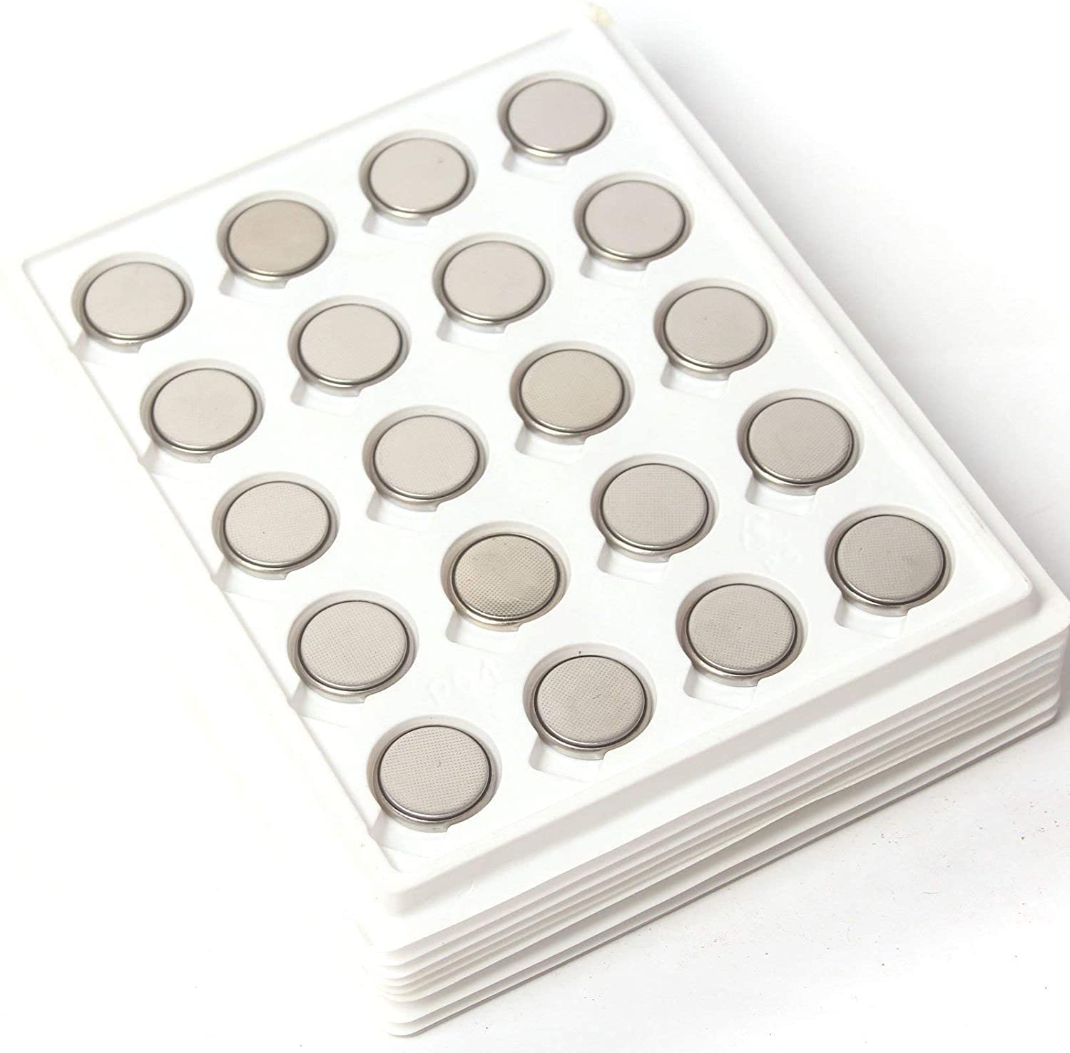 WindMax 100 Pieces CR2032 Batteries 3V Li-ion Lithium Battery Batteries CR2032 3V Coin Button Cell for LED Tea Light Candles, car Toys, car Smart Keys