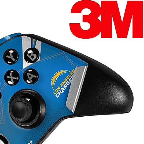 Skinit Decal Gaming Skin Compatible with Xbox One Elite Controller - Officially Licensed NFL Los Angeles Chargers Team Jersey Design